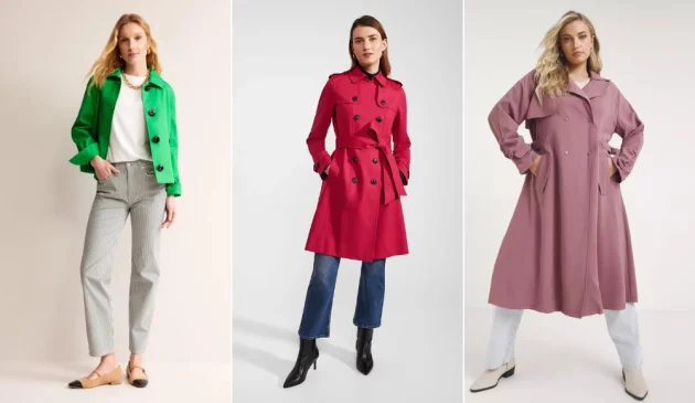 Colourful trench coats and jackets for 2024 | Mumsnet